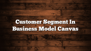 Customer Segment In Business Model Canvas - ItsTimeForBusiness