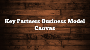 Key Partners Business Model Canvas - ItsTimeForBusiness